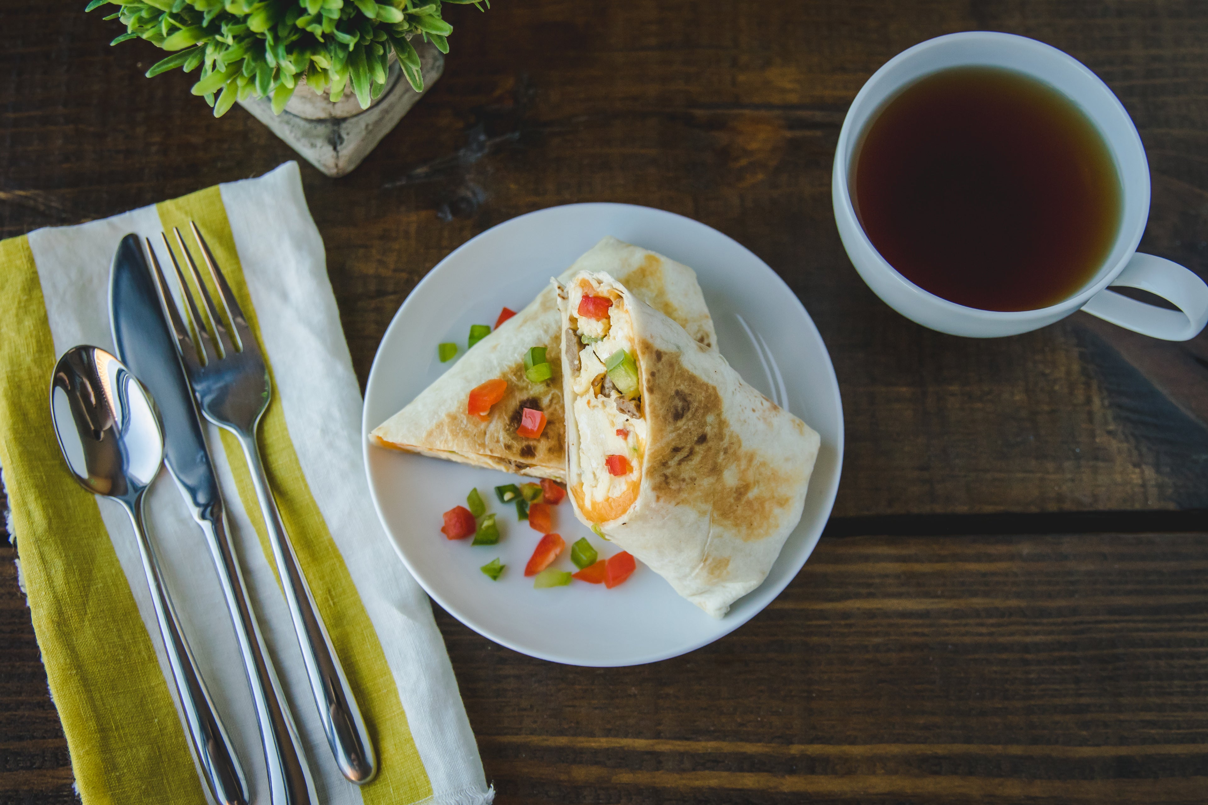 BREAKFAST BURRITO | SCRATCH CAFE & SHOP